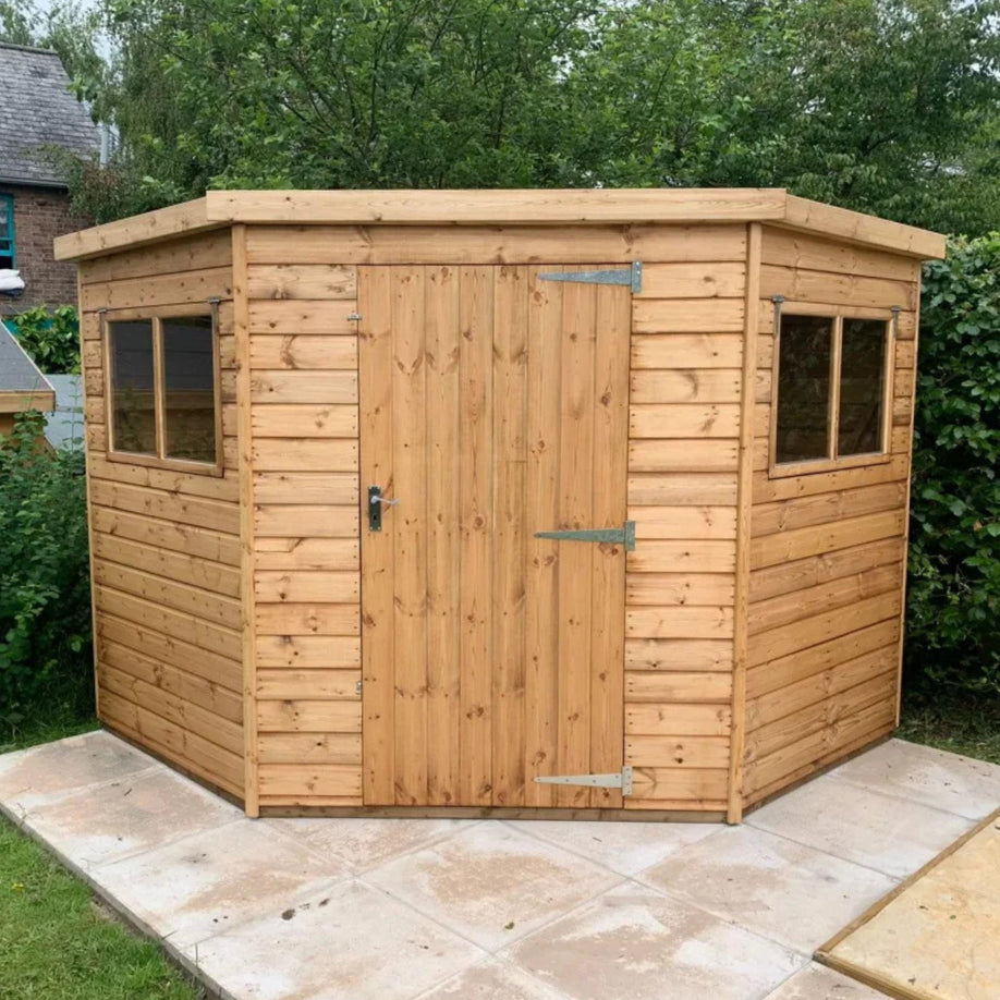 Corner Sheds — Yorkshire Garden Buildings