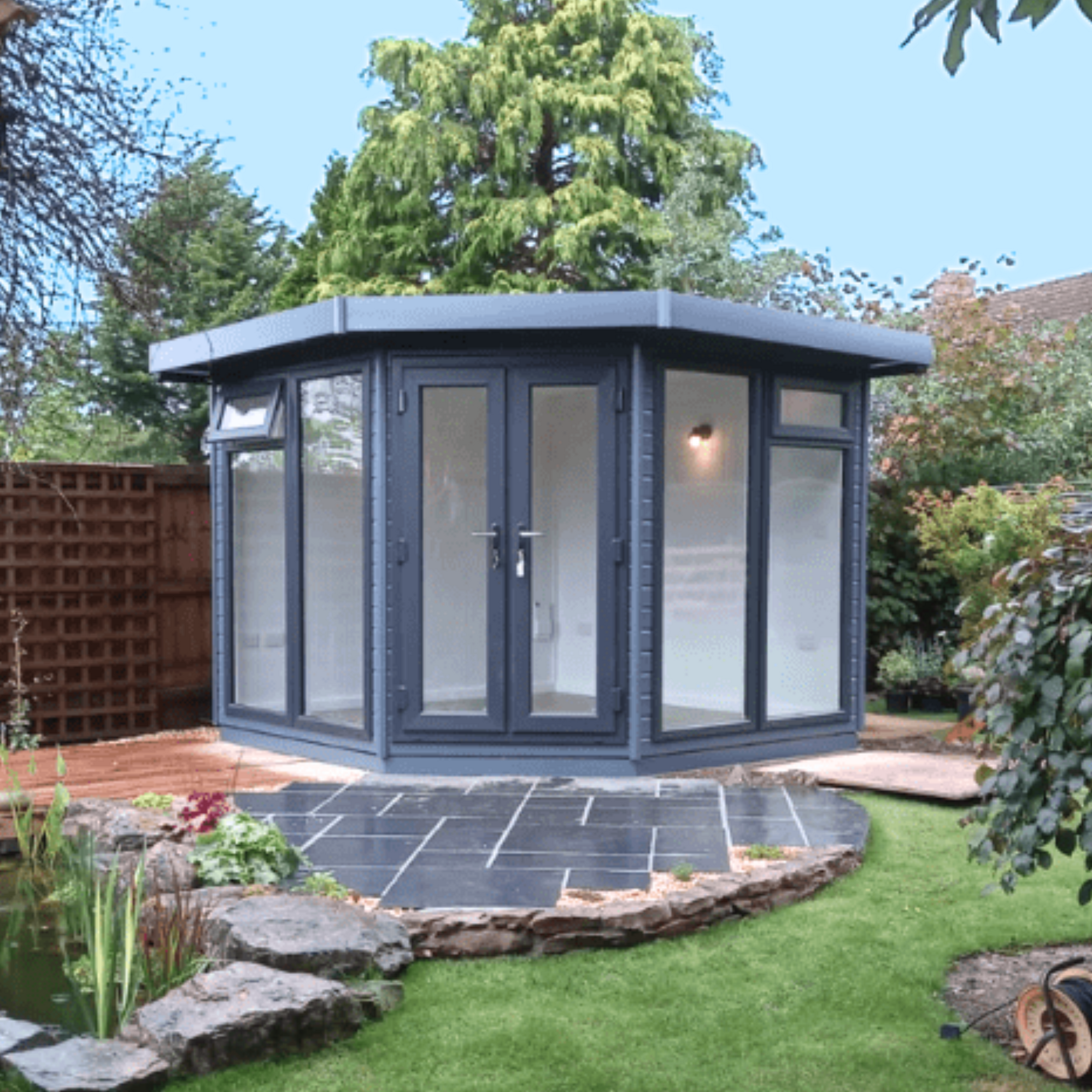 Corner Summerhouses | Yorkshire Garden Buildings