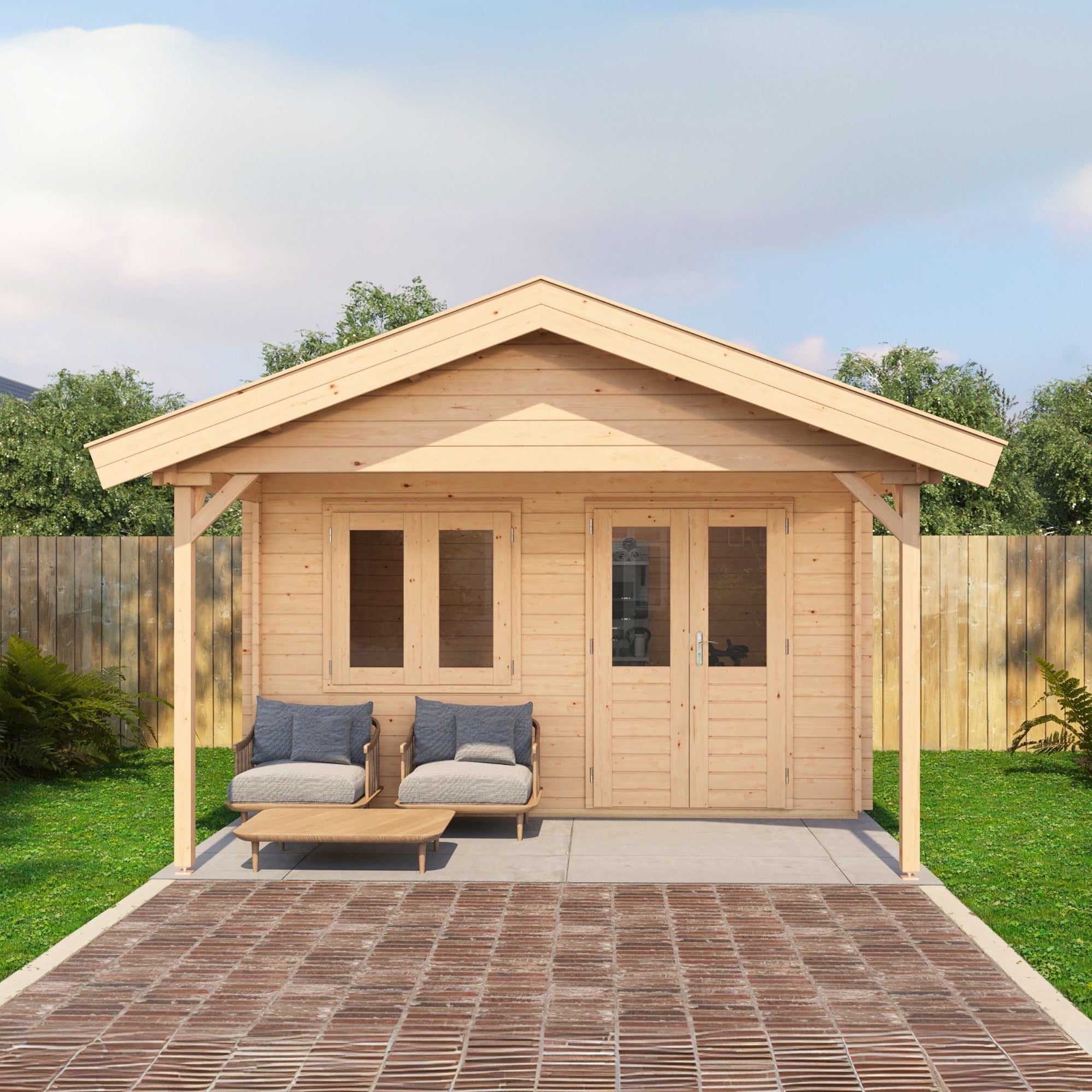 Log Cabins | Quality Cabins & Lodges for Sale — Yorkshire Garden Buildings