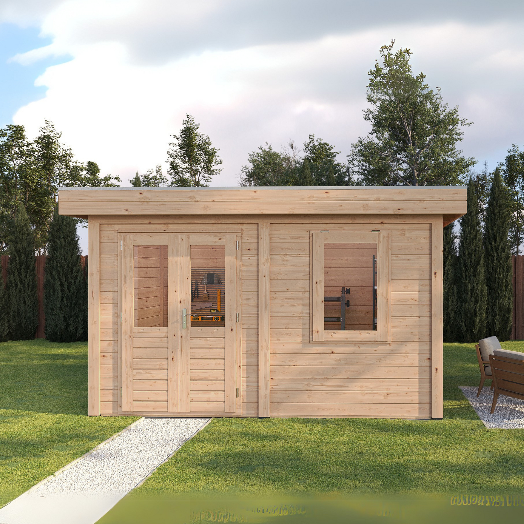 Log Cabins | Quality Cabins & Lodges for Sale — Yorkshire Garden Buildings